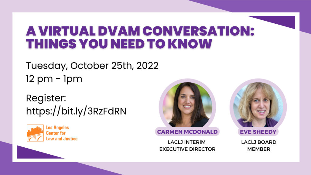 Domestic Violence Awareness Month 2022 - Survivor Justice Center