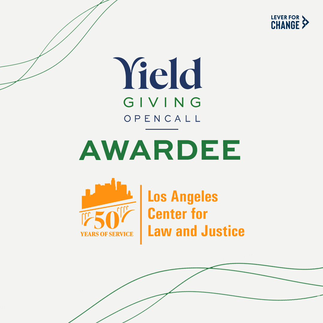Center Awarded $2 million Gift From Yield Giving Open Call